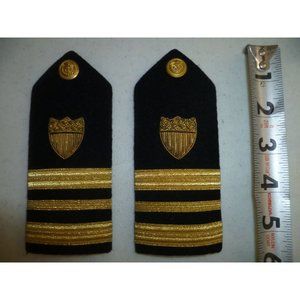 Other | Vintage Us Coast Guard Lieutenant Commander Shoulder Board ...